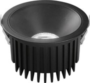 FAN INC-QUANTUM-R30-NER Zápustné venkovní svítidlo LED Quantum, hliník, černé, 30 W, 3300 lm, CCT, 16 x 16 x 9,6 cm, IP44 - FANEUROPE