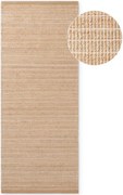 Oboustranný/ručně tkaný běhoun s příměsí juty v přírodní barvě 80x300 cm Birka – Villeroy&Boch
