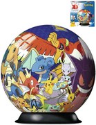 RAVENSBURGER Puzzleball 3D Pokeball skládačka 72 dílků Pokémon 2411785