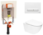 Závěsný wc set k zazdění Vitra S60 SIKOVZW3