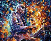 Malování podle čísel s rámem "Stevie Wonder" 50x40cm