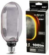 ECOLIGHT Dekorativní LED žárovka E27 4W 100lm O100 - řada ZERO