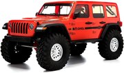 Rc auto axial scx10iii jeep jlu wrangler 4wd 1:10 rtr červená