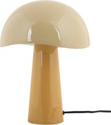 Okrově žlutá stolní lampa s kovovým stínidlem (výška 33 cm) Grato – Leitmotiv