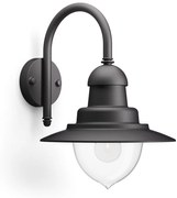 Philips 01652/30/PN - Venkovní nástěnné svítidlo MYGARDEN RAINDROP 1xE27/60W/230V IP44