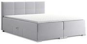 Kontinentální postel dvoulůžko BOXSPRING ARDEN + topper v ceně | 140x200 | VÝBĚR TKANIN