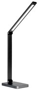 Stolní lampa Platinet 10 W, bezdrátové nabíjení + USB, černá