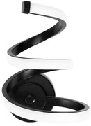 Toolight Moderní nástěnná lampa - spirála APP1052-W Černá MAT