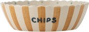Žlutá/krémová keramická mísa ø 24 cm Chip – Bloomingville