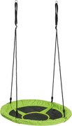 SwingKing Houpací hnízdo, plátno, zelená, pr. 98 cm