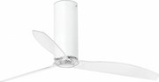 FARO 32033 TUBE FAN, bílá/transparentní, stropní ventilátor s DC motorem - FARO