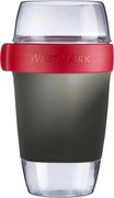 Westmark Třídílná dóza na jídlo, 1150 ml, antracit, L