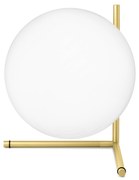 Flos F3172059 IC Lights T2, designová lampa se stmívačem, 1x205W E27, mosaz, výška 35cm
