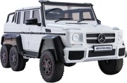 LEAN CARS Elektrické auto Mercedes G63 6x4 24V bílé