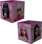Barbie Úložný box, 30 x 30 x 30 cm, 2 kusy (světle růžová)