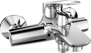 Mereo Mereo, Vanová nástěnná baterie, Eve, bez příslušenství, 150 mm, chrom, CBV90104