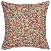 SCANquilt povlak SOFA tulips pestrá 45 x 45 cm