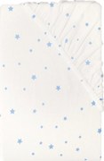 Livarno® Dětské napínací prostěradlo, 90-100 x 200 cm (modrá)