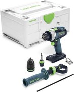 Festool AKU příklepový vrtací šroubovák QUADRIVE TPC 18/4 I-Basic 575604