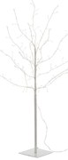 Dekorace bílý svítící stromeček Tree Bare Led M - Ø 80*100 cm