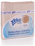 Kikko Dětské pleny z biobavlny Organic 70x70 (5 ks) Bird Eye Natural - 5ks