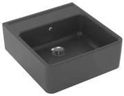 Villeroy & Boch - Keramický dřez 63x60 cm, CeramicPlus, grafit 632061i4