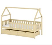 Legno Dětská postýlka Demi borovice Rozměr (cm): 80x160
