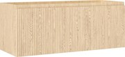 Mexen Rivel, koupelnová skříňka 120 cm, 1 zásuvka, drážkovaná, dub, 91A20-12047-1-BF81