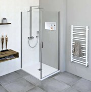 Polysan Zoom Line - Sprchový kout 70x100 cm, L/P varianta, Antidrop, čiré sklo/chrom ZL1270ZL3210