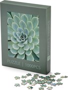 Tchibo - Puzzle »Sukulenty« - barva: zelená