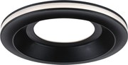 P 92251 LED vestavné svítidlo Sormus samostatné svítidlo IP65 kruhové 100mm 4,8W / 1,5W / 230V 3000K černá - PAULMANN