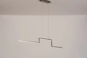 Závěsné LED svítidlo nad stůl Zagatti Silver