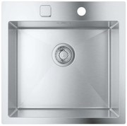 Grohe Dřezy - Dřez K800, 52x51 cm, s automatickým odtokem, kartáčovaná nerez 31583SD1
