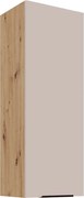SOLEA k | horní kuchyňská skříňka 40 G-108 1F policová | 40 cm | EXTRA VYSOKÁ | artisan/kašmír | VÝBĚR ÚCHYTŮ