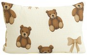 MK Lůžkoviny Krepový povlak na polštář Renforcé 40 x 60 cm - Plyšoví medvídci