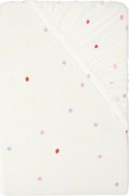 Livarno® Žerzejové napínací prostěradlo, 180–200 x 200 cm (puntíky)