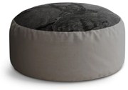 Sablio Taburet Circle Vikingové Stone: 38x48 cm