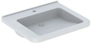 Geberit Selnova Comfort - Umyvadlo bezbariérové, 65x55 cm, bez přepadu, otvor pro baterii, bílá 500.789.01.7