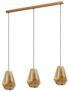 Eglo 43228 - Lustr na lanku CHIAVICA 3xE27/28W/230V 43228