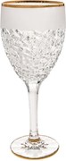 BOHEMIA JIHLAVA NICOLETTE GOLD/MAT SKLENICE NA VÍNO 320ML SADA 6KS