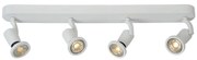 Lucide 11903/20/31 - LED bodové svítidlo JASTER-LED 4xGU10/5W/230V bílé