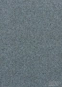 Breno Metrážový koberec RE-TWEED 76 modrý, šíře 400 cm, Modrá/Vícebarevné