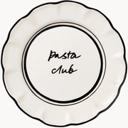 Ručně vyrobený snídaňový talíř Bistro