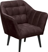 XXXLutz KOKTEJLOVÉ KŘESLO, textil, kompozitní dřevo, lilková MID.YOU - Křesla klasická - 002220053003