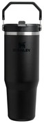 Černá termoska z nerezové oceli 890 ml IceFlow™ Flip Straw 2.0 Tumbler Black – Stanley