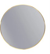 Erga Round, kulaté zrcadlo 70cm, zlatý rám, ERG-V01-ROUND-7070-GD