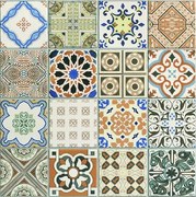 Dlažba Realonda Medes Provenza Deco 44x44 cm mat PRODECO