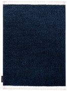 Dywany Łuszczów, Kusový koberec Berber 9000 navy, 80x150, modrá, obývací pokoj