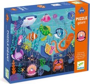 DJECO Puzzle Tactilo sea 24+8 dílků