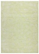 Koberec SISAL PATIO 3045 listy ploché tkaní zelená / béžový